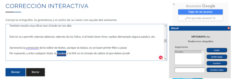 5 mejores herramientas de corrección de textos en español